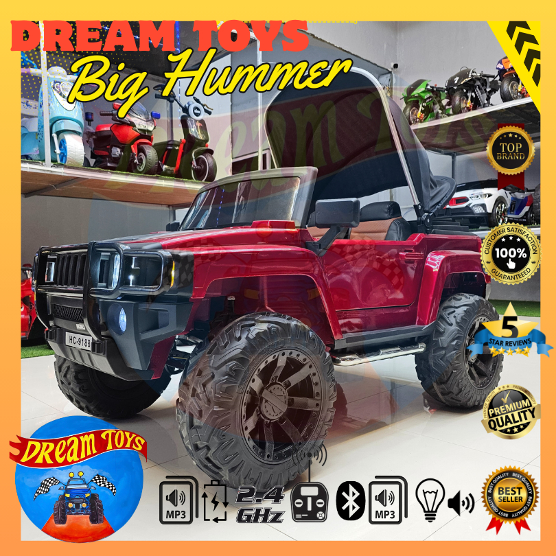 Dreamtoys Big Hummer HC 9188 Ride On Car with Remote Control | Shopee ...