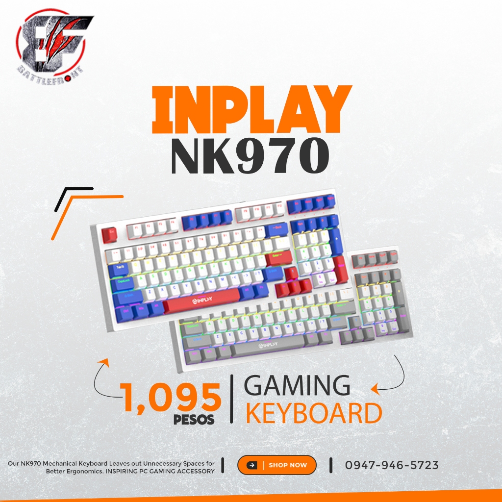 INPLAY NK970 Gaming Keyboard | Shopee Philippines