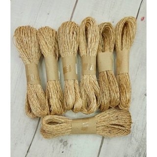 Abaca Natural Color Twine String (40 yards) | Shopee Philippines