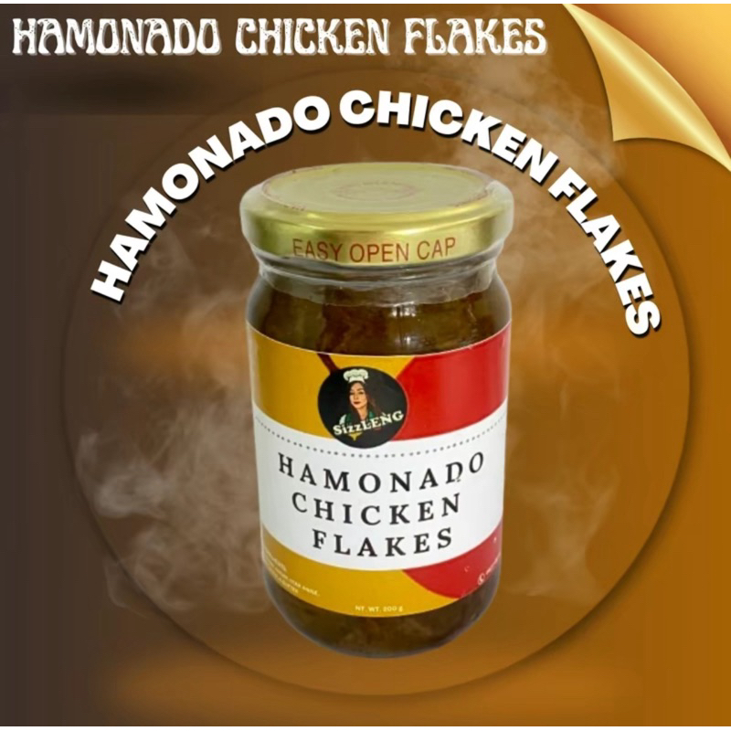 SIZZLENG HAMONADO CHICKEN FLAKES | Shopee Philippines