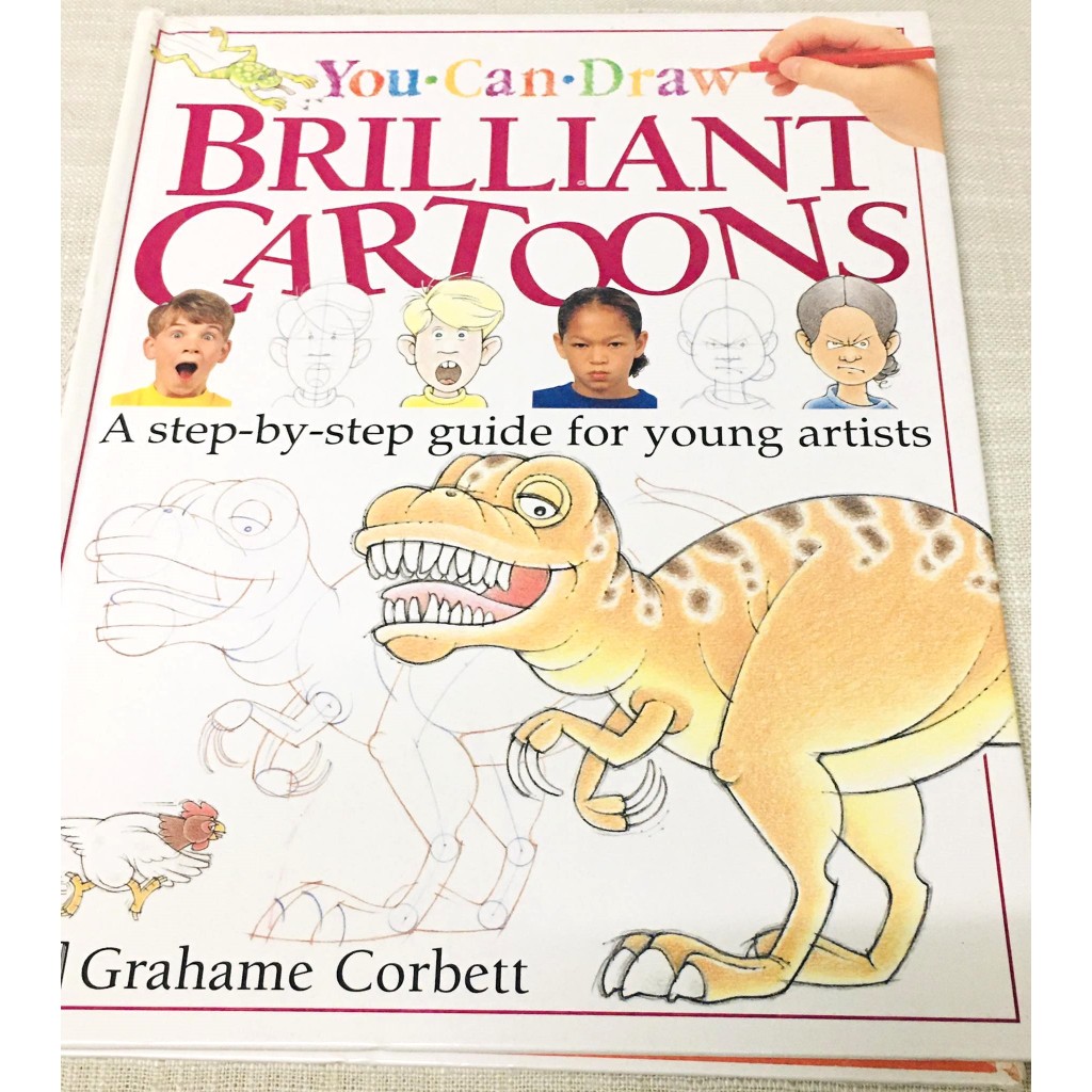 DK You Can Draw Brilliant Cartoons - A Step-by-Step Guide For Young ...