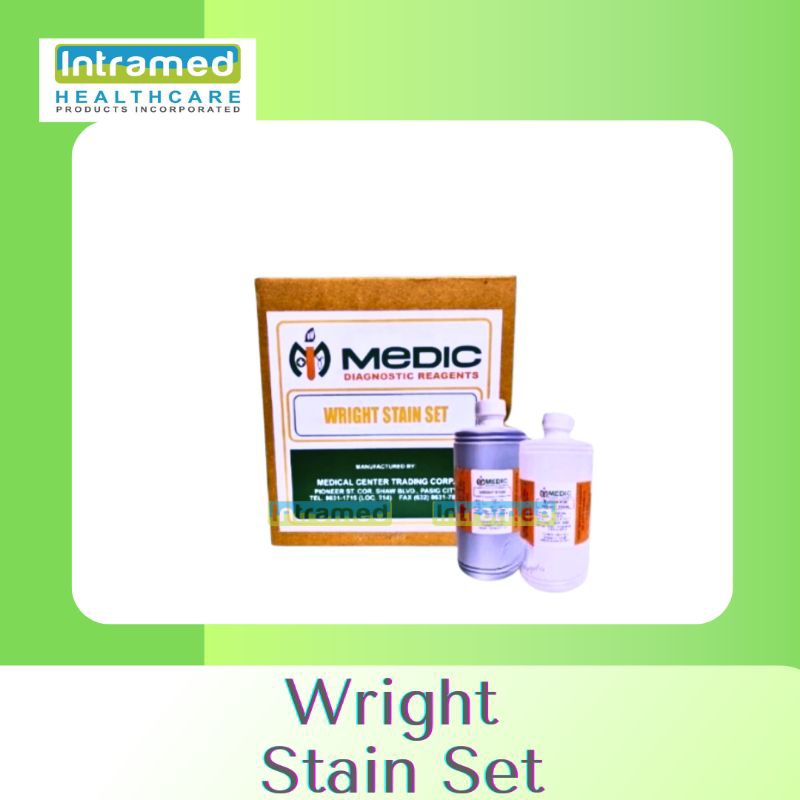 WRIGHT STAIN SET 500ML, MEDIC | Shopee Philippines