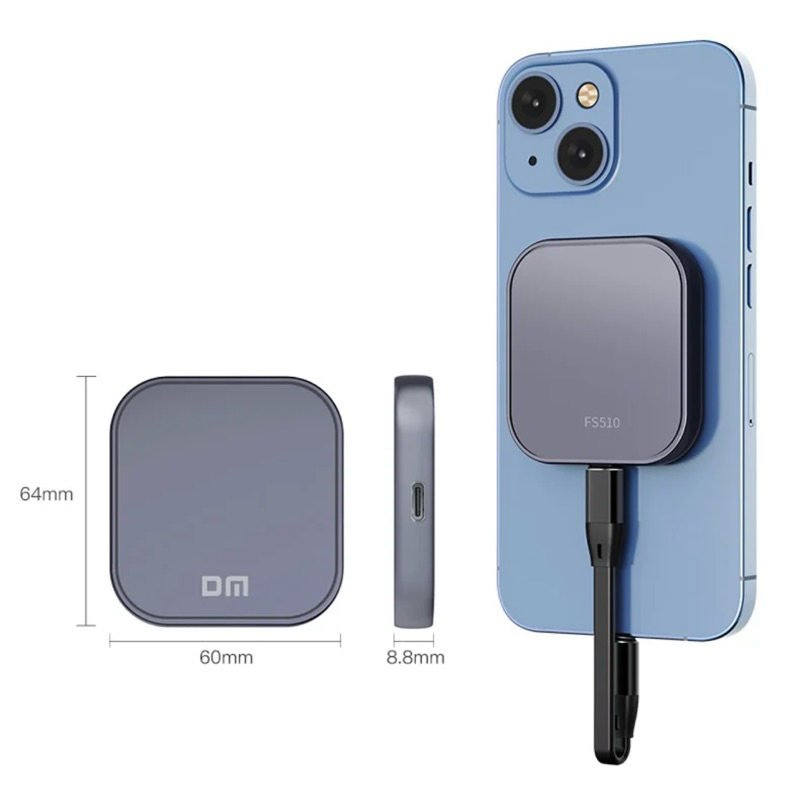 DM Life 512GB 1TB Magnetic SSD (for Type C Phones and Laptop) | Shopee ...