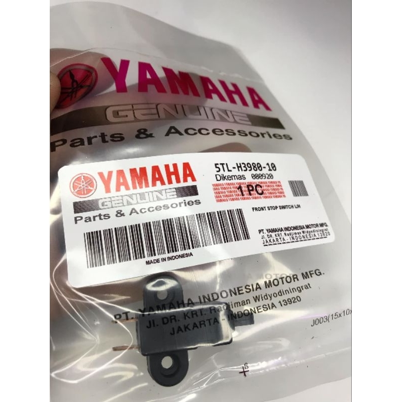 Left Brake Switch Mio Mio J Mio Soul Xeon Fino 5tl Yamaha Genuine Part ...