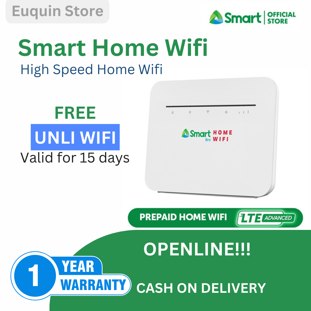 Permanent Openline Smart Home Prepaid Wifi CAT6 Boosteven R291 | Shopee ...