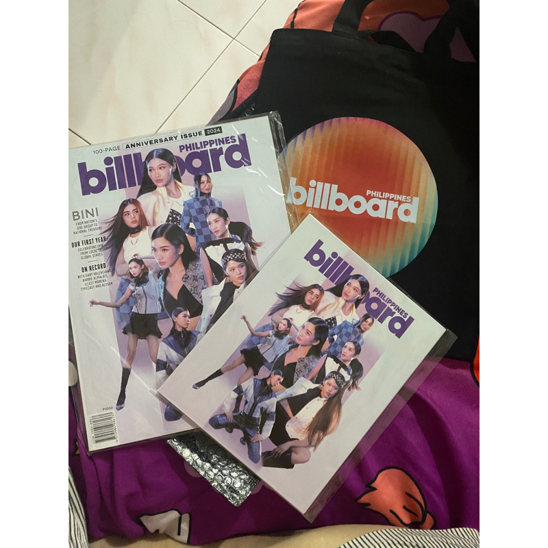 Bini Billboard anniversary issue 2024 | Shopee Philippines