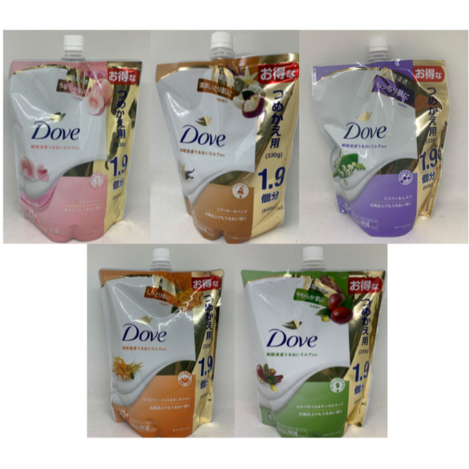 JAPAN DOVE BODY WASH, Refill Pack, 640 g | Shopee Philippines