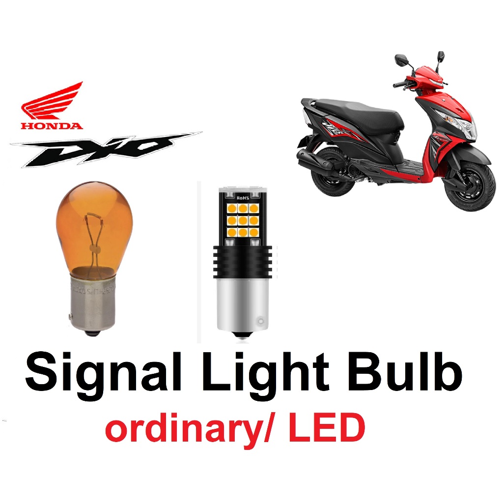 Honda Dio 110 signal bulb turn bulb ordinary type or led type 1pc ...