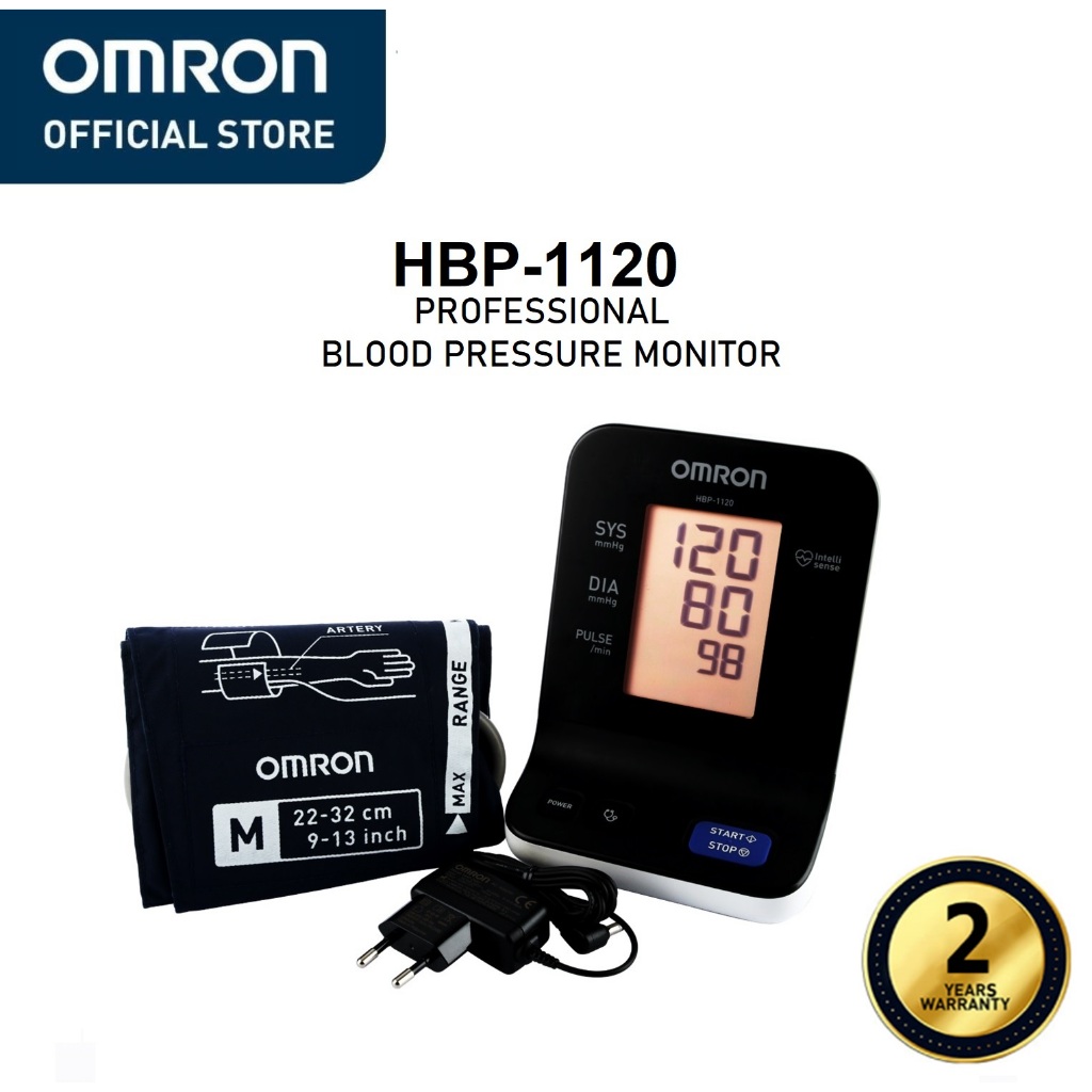 Omron HBP-1120 Professional Automatic Upper Arm Blood Pressure Monitor ...