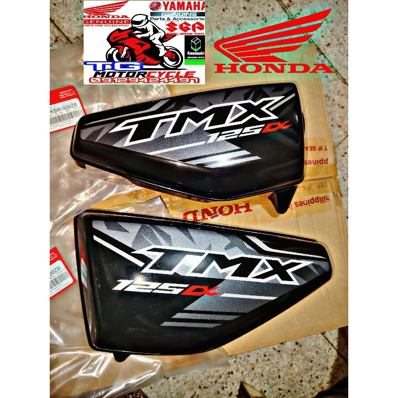 TMX 125 ALPHA SIDE COVER NEW MODEL ORIGINAL | Shopee Philippines