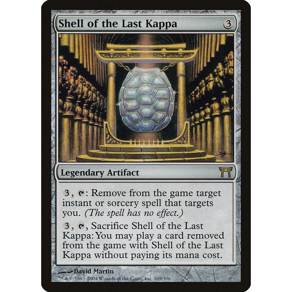 Magic the Gathering - Shell of the Last Kappa - MTG Colorless - CHK ...