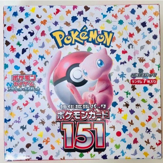 Pokemon Card Game Scarlet & Violet Pokemon Cards 151 Booster Box sv2a Shrink Wrapped Sealed ...