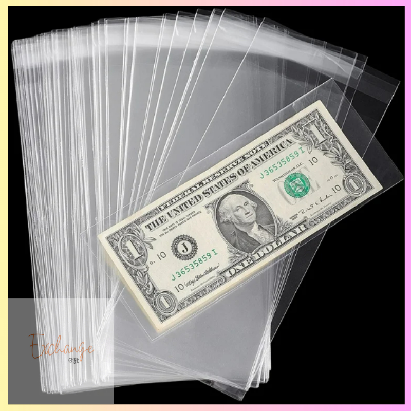 50pcs. Money Plastic Bag For Money Garland, money bouquet and money ...