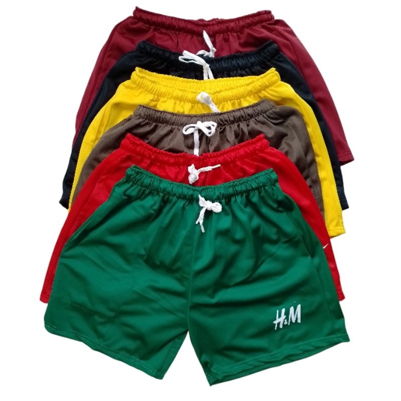 6PCS TATALOG COLORED TEENS SHORT 10-12 YRS OLD | Shopee Philippines