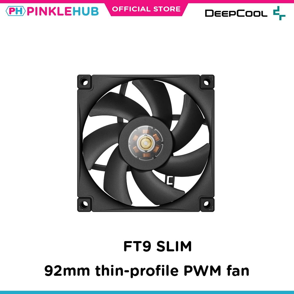 DEEPCOOL FT9 SLIM is a high-performance 92mm thin-profile PWM fan ...