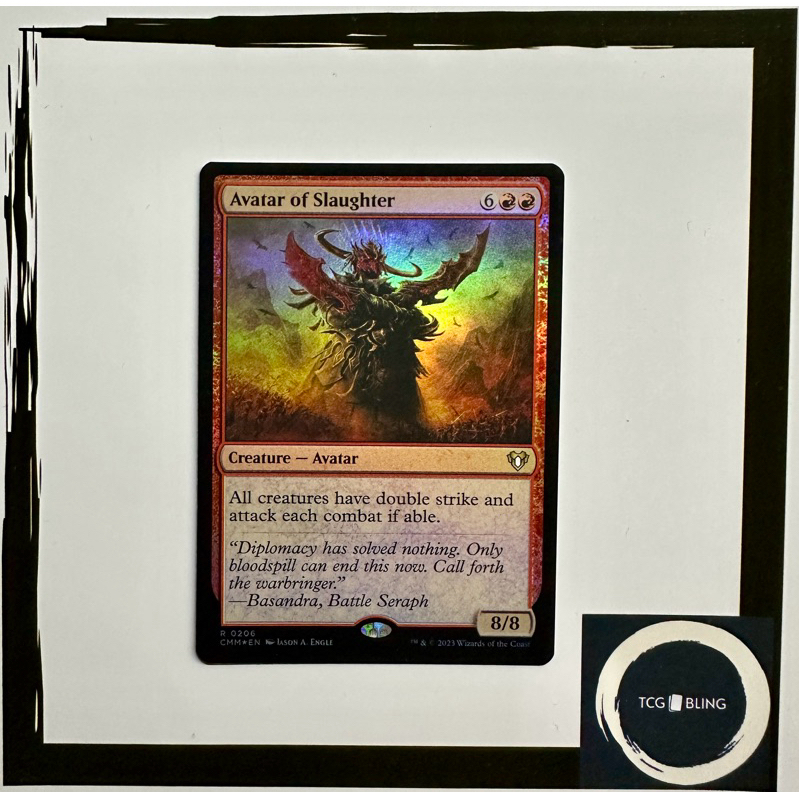 Avatar of Slaughter MTG - CMM (Normal Foil) | Shopee Philippines