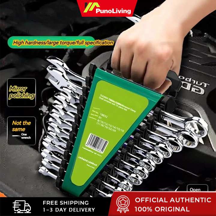 10pcs Combination Wrench Set 10 in 1 Combination Wrench Set Rachet ...