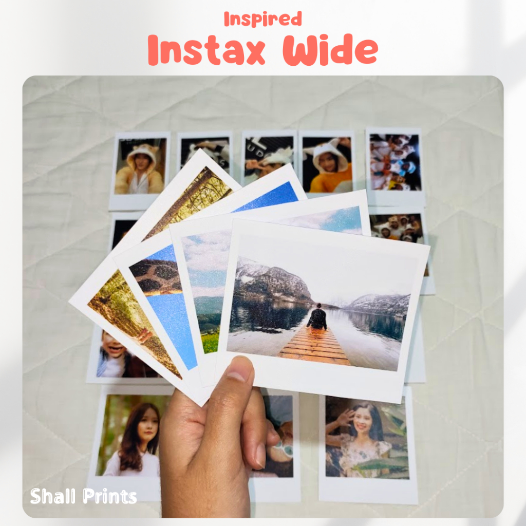 Instax Inspired Wide Photo Prints | Shopee Philippines
