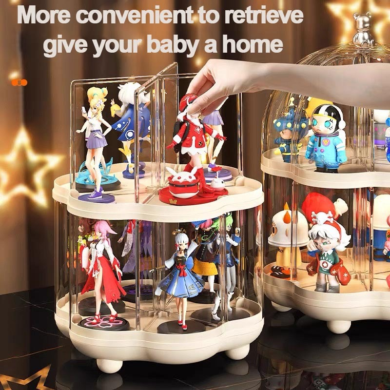 Acrylic Blind Box Display Case Large Capacity Dustproof Storage Box ...