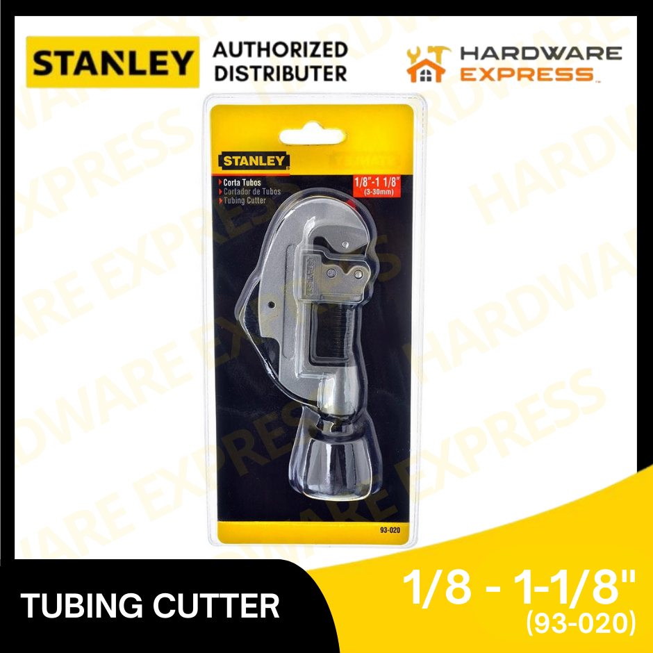 STANLEY Tubing Cutter Original 1/8" - 1-1/8" (93-020) | Shopee Philippines