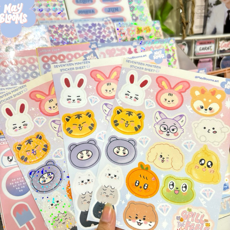 Seventeen Miniteen Stickers | Seventeen Miniteen | Seventeen Stickers ...