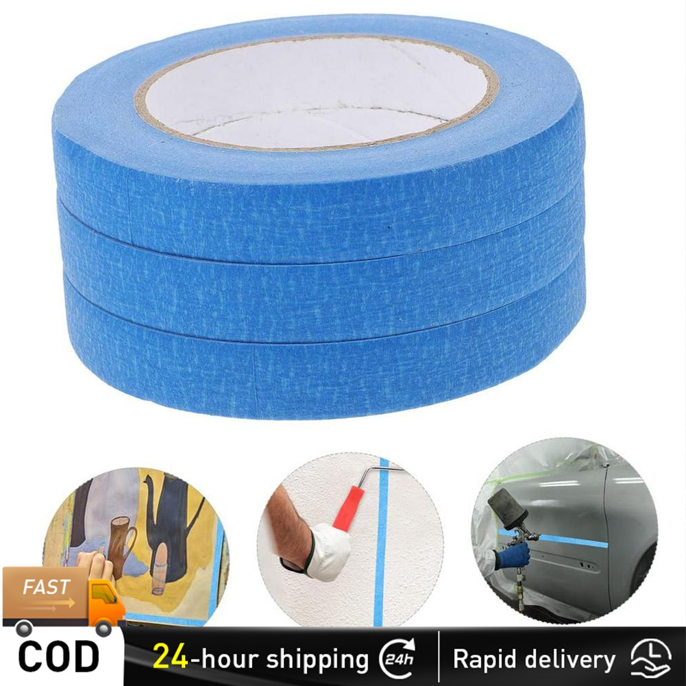 JYP Masking Tape, 3.0cm*50m Crepe Paper Auto Car Paint Duct Tapes for ...