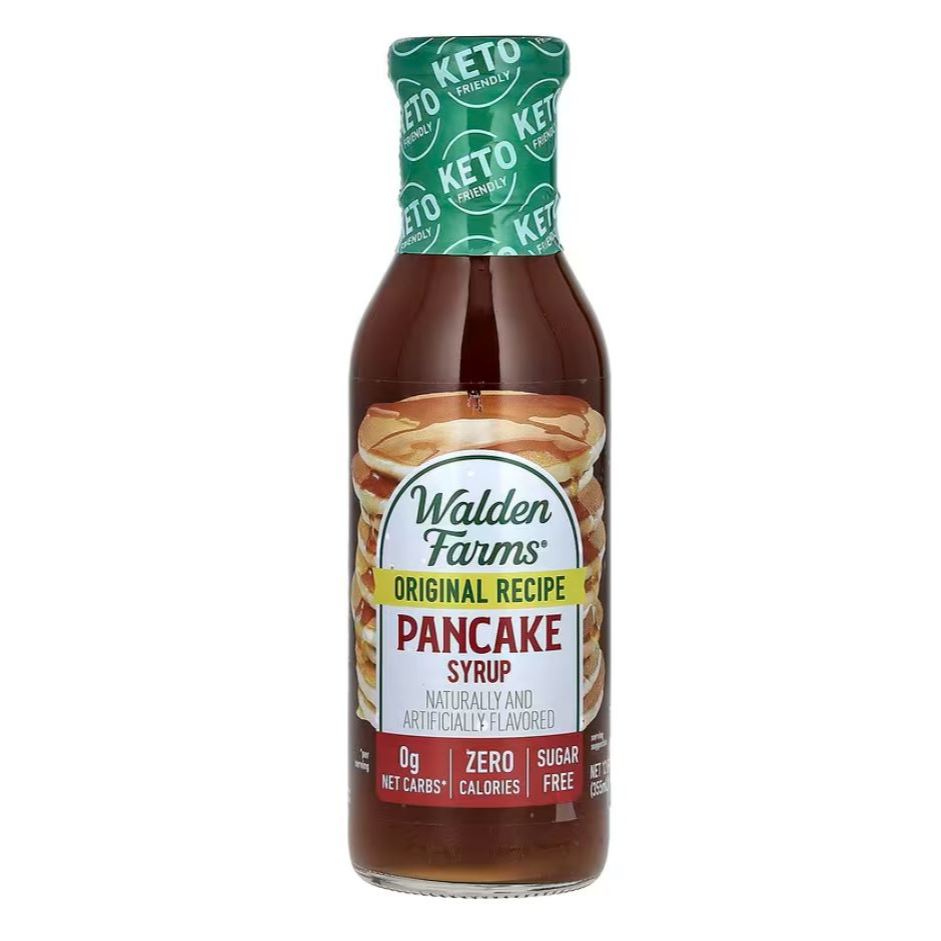 ZERO CALORIE SUGAR FREE MAPLE SYRUP WALDEN FARMS 12oz PANCAKE SYRUP ...
