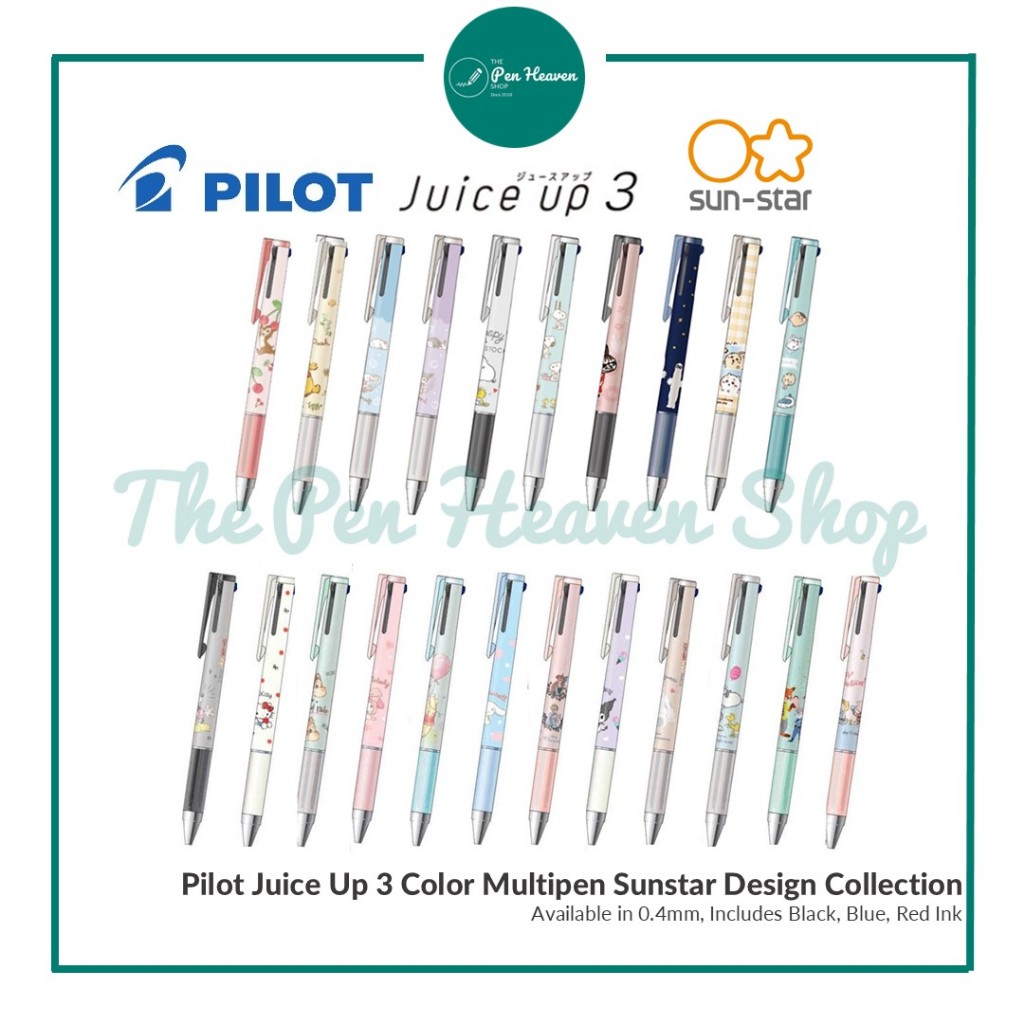 Pilot Juice Up 3 Color Multipen Sunstar Design Collection (Disney ...