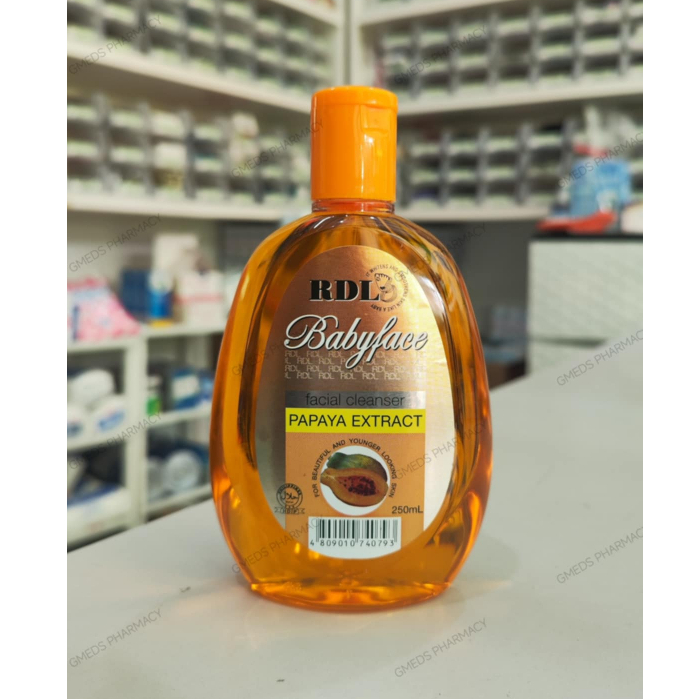 RDL BABY FACE PAPAYA EXTRACT CLEANSER 250 ML | Shopee Philippines