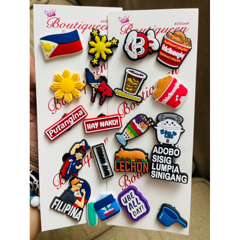 Pinoy Edition Jibbitz crocscharms | Shopee Philippines