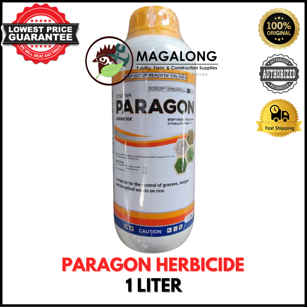 PARAGON HERBICIDE BY TEXICON - BISPYRIBAC-SODIUM+CYHALOFOP-BUTYL - 1 ...
