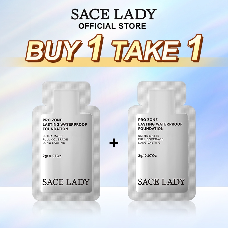 SACE LADY Waterproof Foundation Full Coverage Long-Lasting 24H BB Cream ...