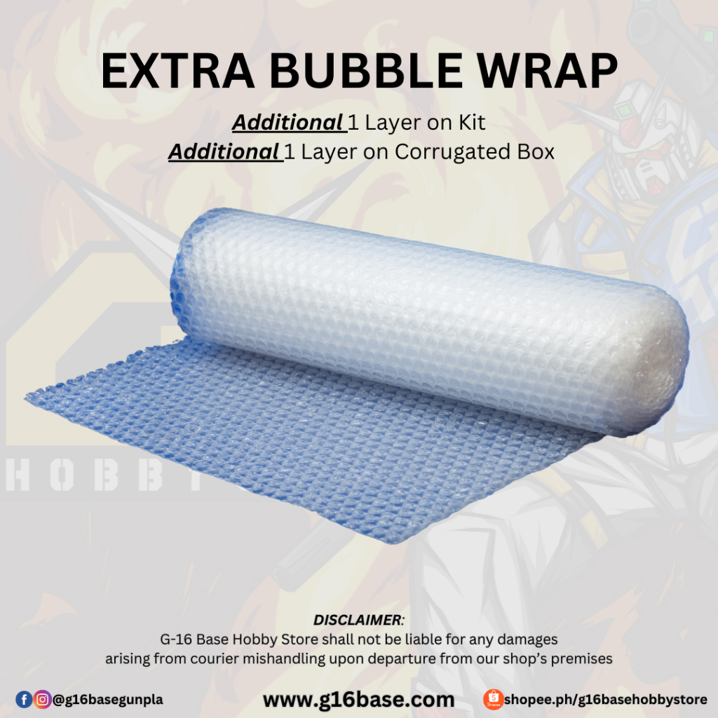 EXTRA BUBBLE WRAP SERVICE | Shopee Philippines