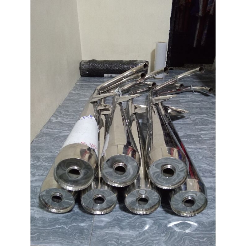 SKYGO 125/150 VERSION I CHICKEN PIPE STAINLESS | Shopee Philippines