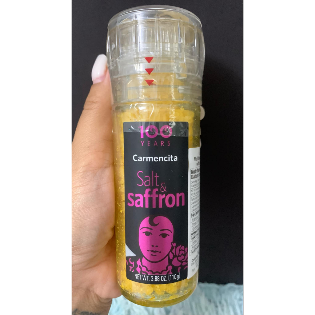 Carmencita Salt and Saffron 110g(grinder bottle) | Shopee Philippines