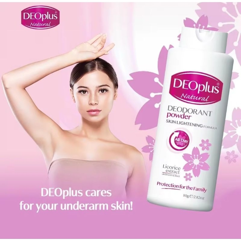 DEOplus Natural Deodorant Tawas Powder | Shopee Philippines