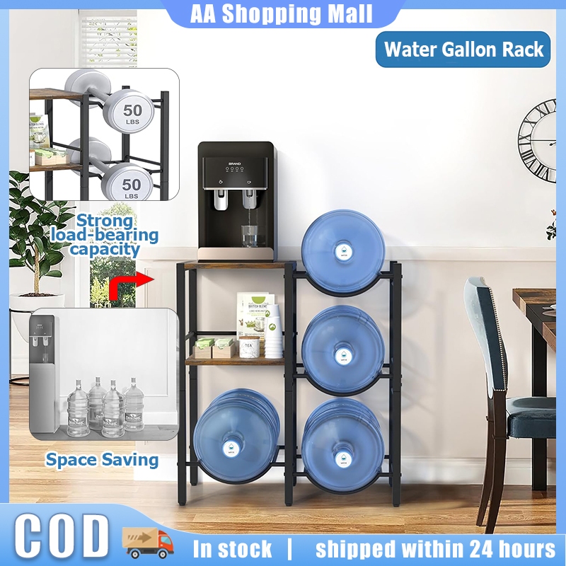 Water Gallon Rack Water Container Rack Multilayer Water Dispenser Stand ...