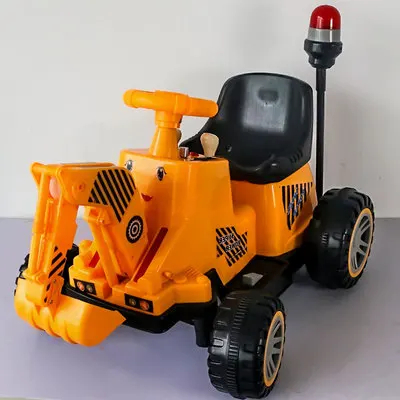 BS#999 Excavator Backhoe Digger Grabber Ride On Toy Car for Kids with ...