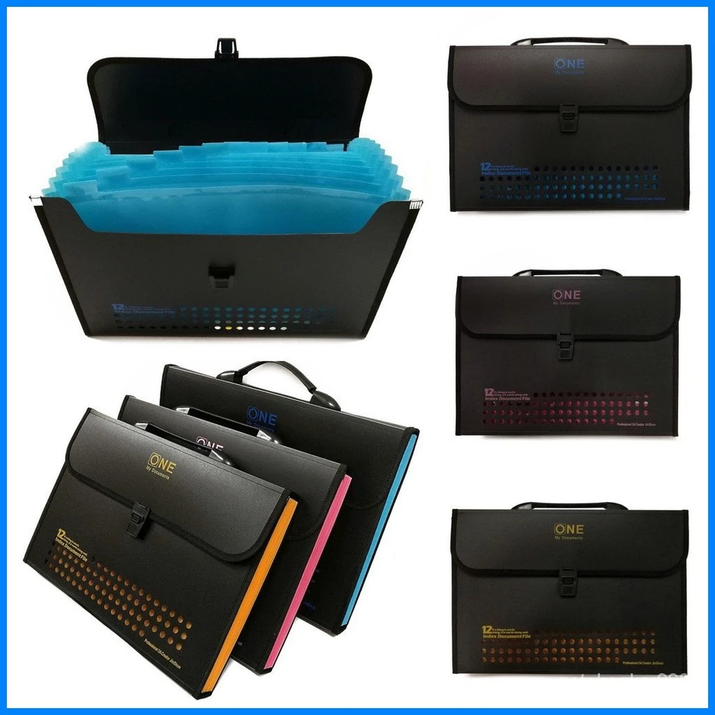 A4 (FC) ENVELOPE FILLING CASE WITH HANDLE EXPANDABLE | Shopee Philippines