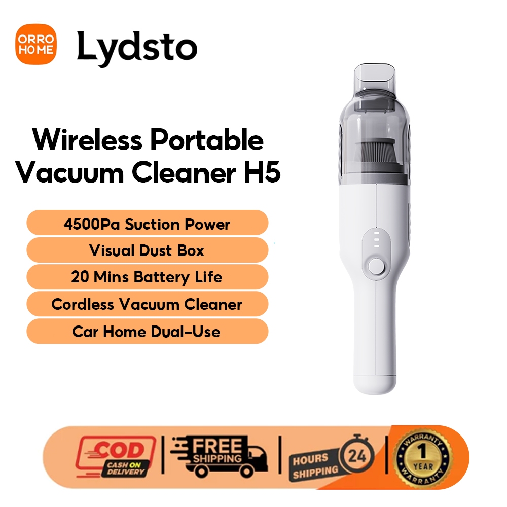 Orro Home Essential Lydsto H5 Portable Vacuum Cleaner 2000mah ...