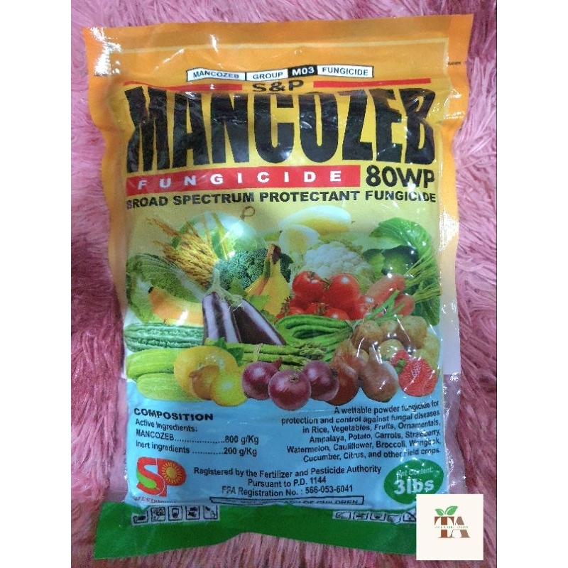 S&P Mancozeb 80WP Fungicide 3lbs or 1.3kilos (Mancozeb Blue) | Shopee ...