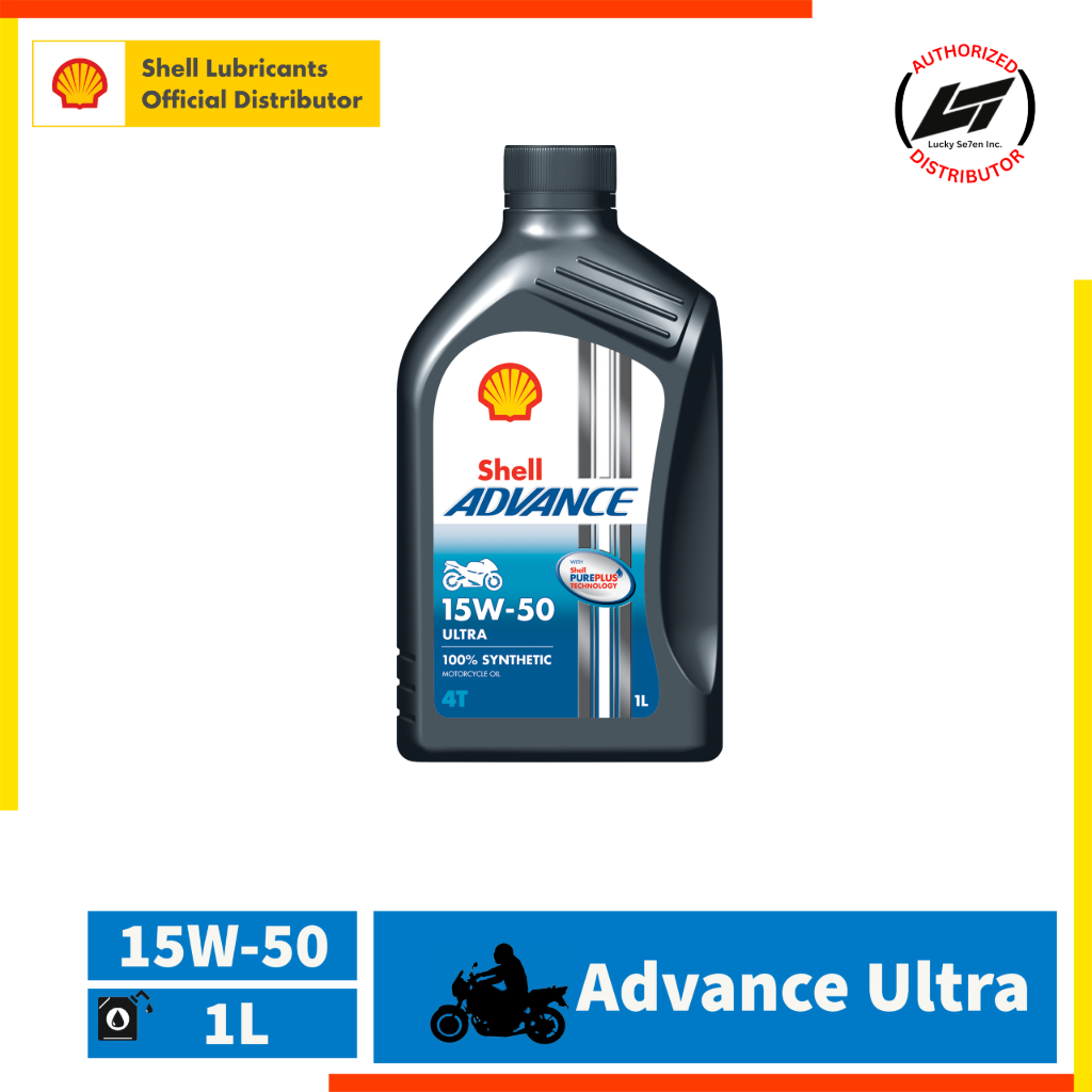 Shell Advance Ultra 15W-50 1L | Shopee Philippines