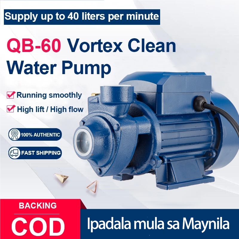 0.5HP Electric Jet Pump Water Pump Self Priming Jetmatic Heavy Duty Jet ...