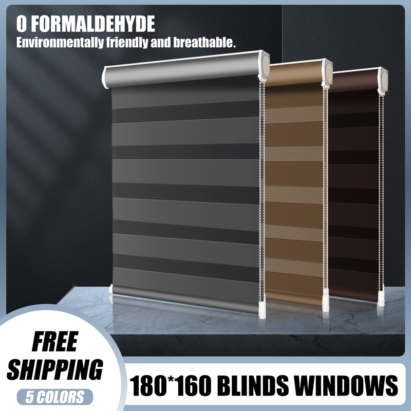 Modern Korean blackout blinds duo roller blinds for window curtain ...