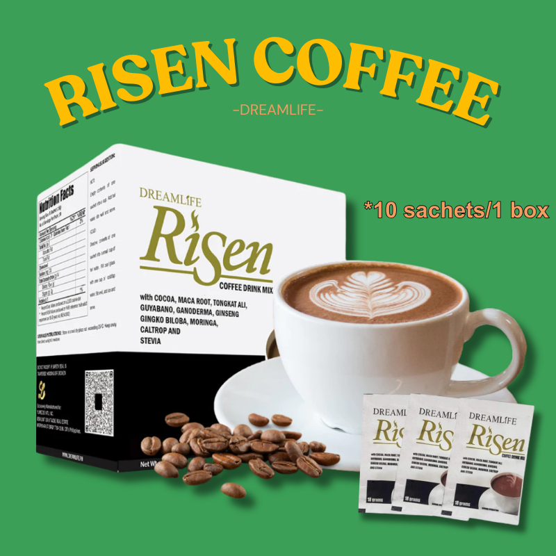 Risen Coffee 10 sachets/box Dreamlife | Shopee Philippines