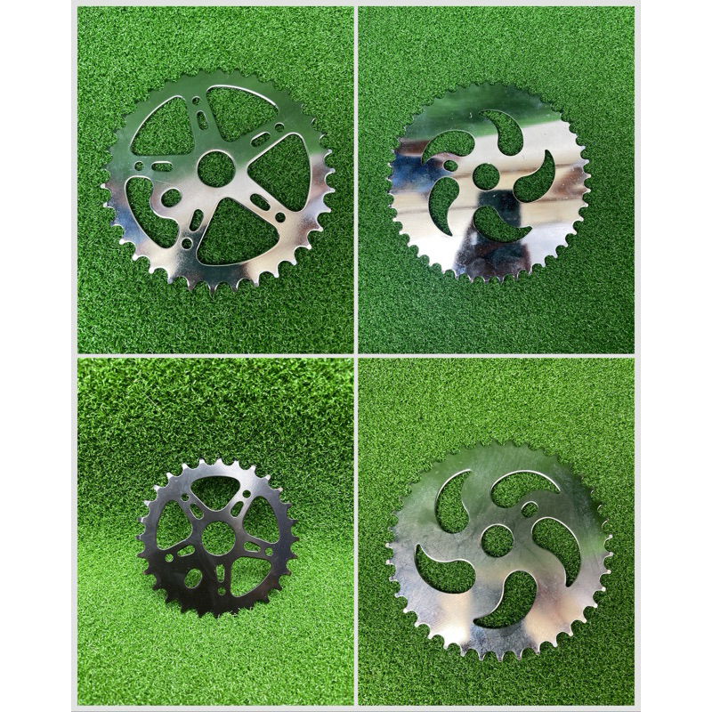 Crank Chainring For BMX 28T/36T/40T/44T Silver and Black | Shopee ...