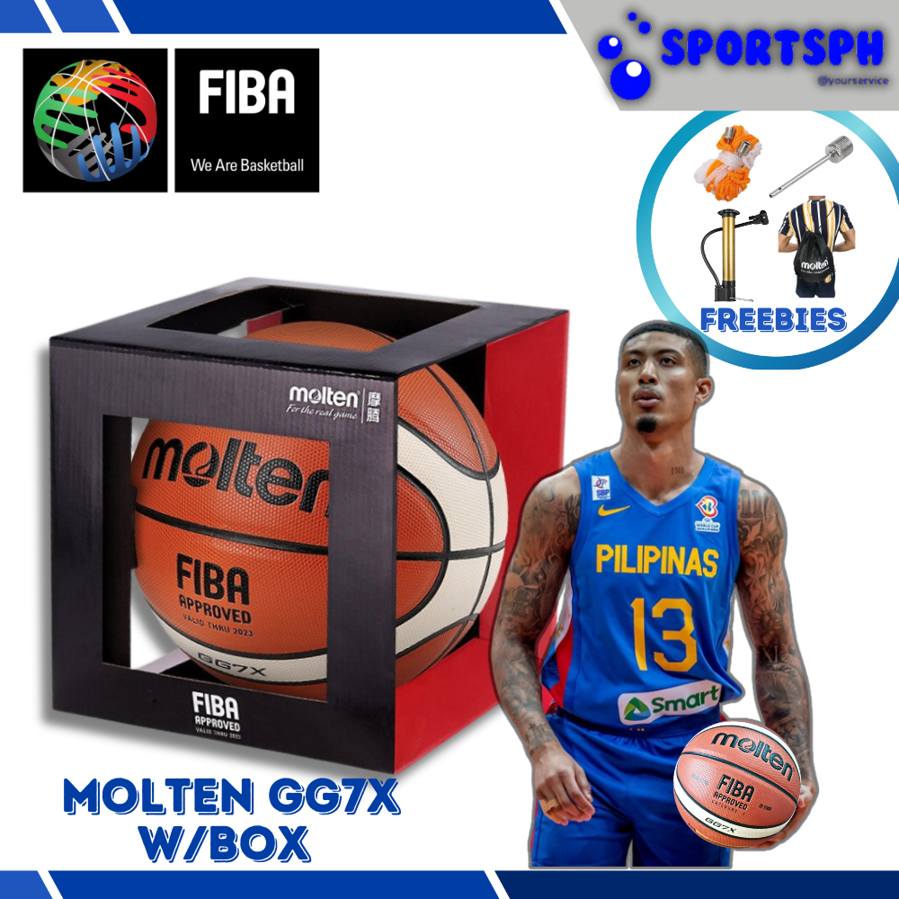 Molten GG7X Official Game Basketball with Box – Durable & High ...