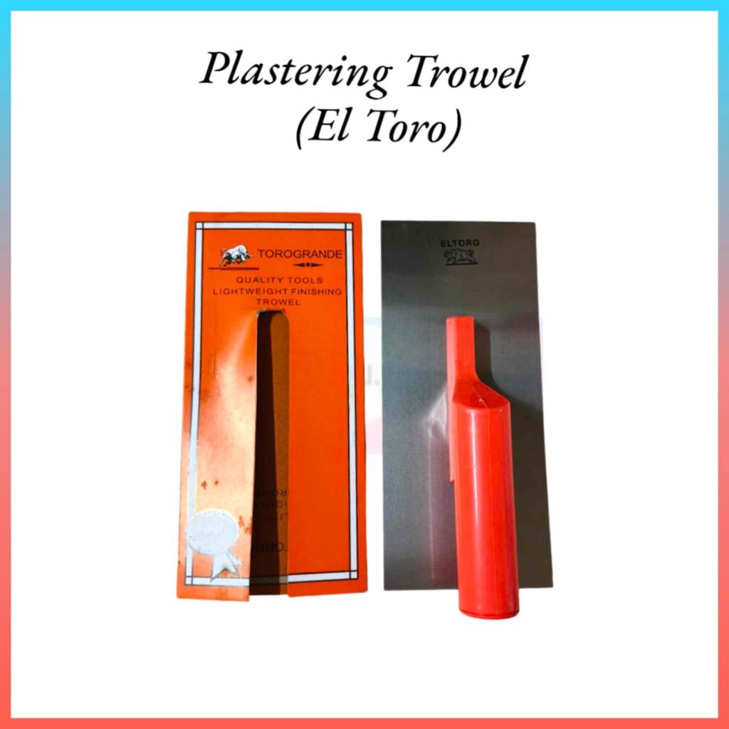 MBT Plastering Trowel With PVC Handle Finishing Cement Trowel Metal ...