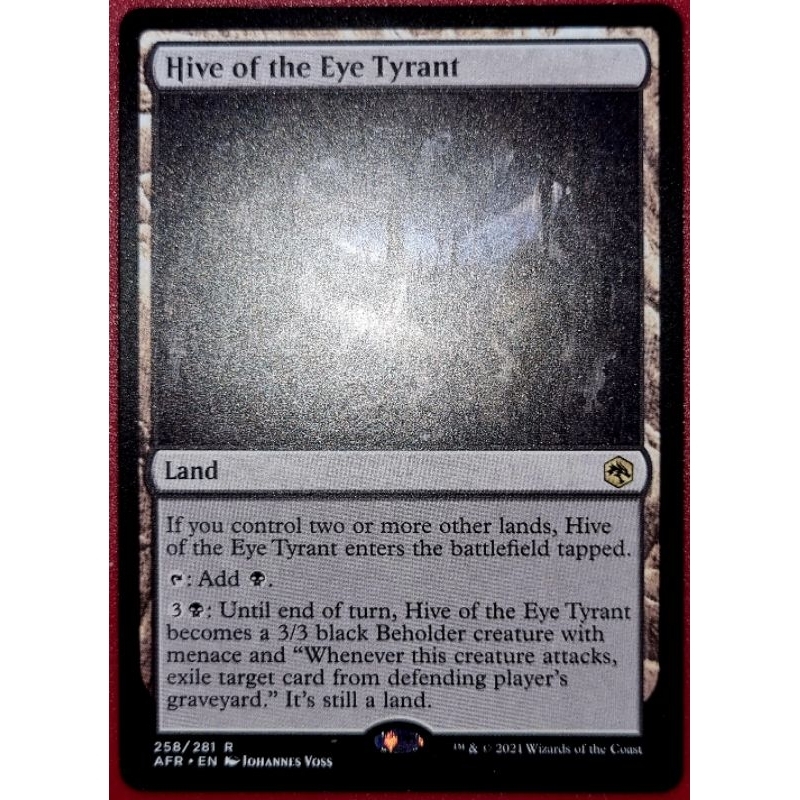 MTG Hive of the Eye Tyrant AFR (Nonfoil/Promo Pack Nonfoil) | Shopee ...