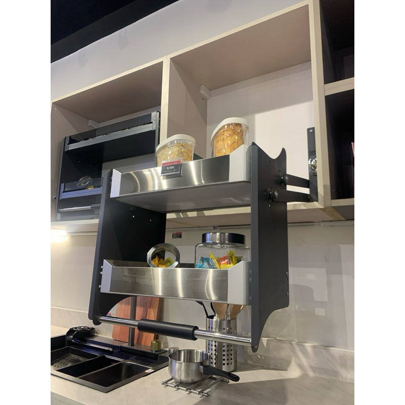 PRESCOTRADE STAINLESSS PULL DOWN TRAYS 2 LAYERS, AVAILABLE IN 600 ...